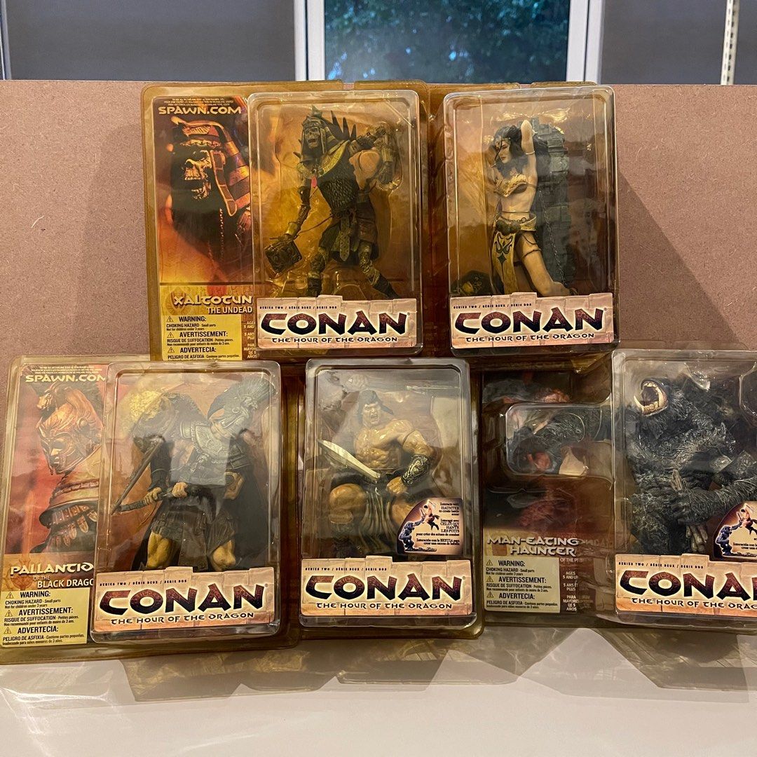 McFarlane Conan The Hour of the Dragon Series 2 Set of 5, Hobbies ...