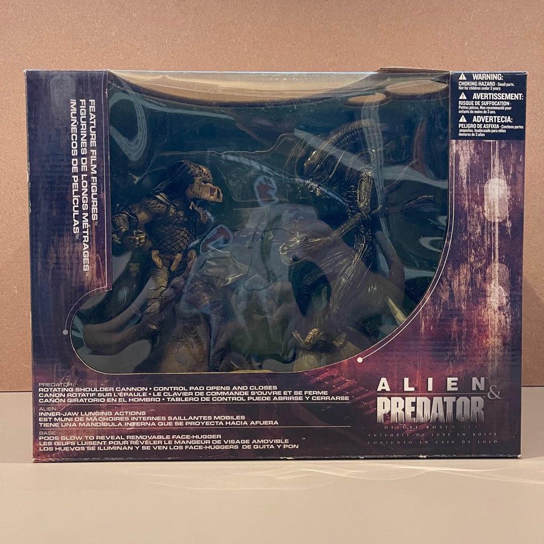 McFarlane Toys Movie Maniacs Series 5 Deluxe Boxed Set Alien & Predator ...