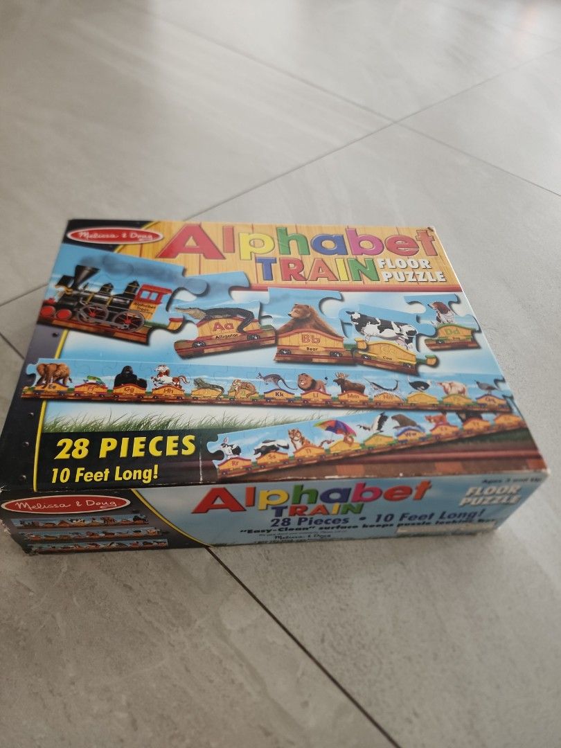 Melissa & Doug Alphabet Train, Hobbies & Toys, Toys & Games on Carousell
