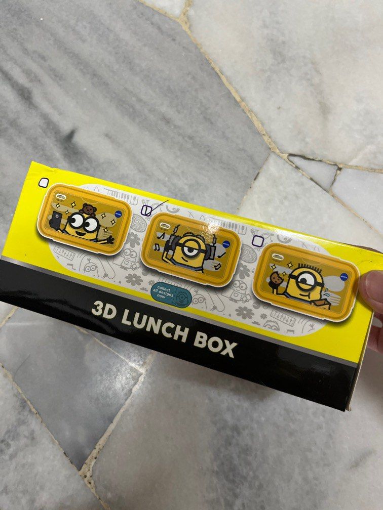 Minions 3D Lunch Box, Hobbies & Toys, Collectibles & Memorabilia ...