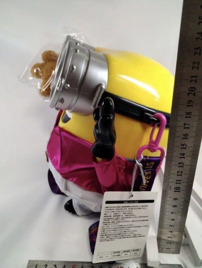 Minions Bob & Tim popcorn bucket from Universal Studios Japan, Hobbies ...