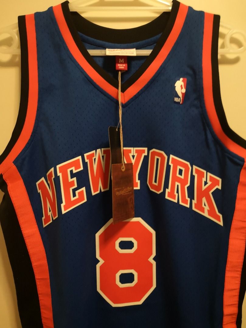 Mitchell and ness Jersey Latrell Sprewell, Luxury, Apparel on Carousell