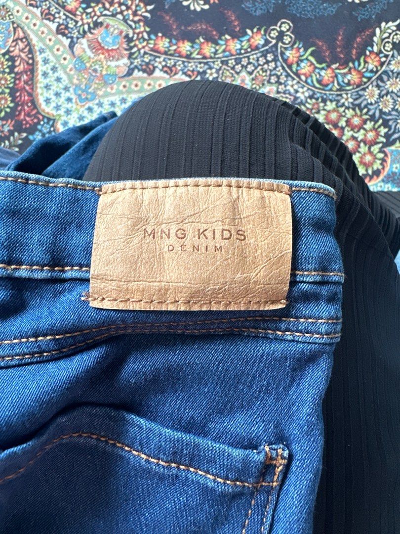 MNG girl jeans (6yrs), Babies & Kids, Babies & Kids Fashion on Carousell