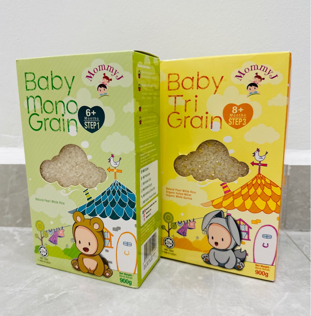 Mommy J - Baby Organic Rice Step 1, Food & Drinks, Rice & Noodles on Carousell