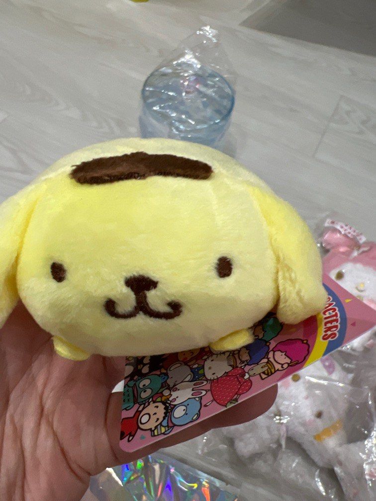 My melody small plushie/ my melody friends plushie/ Pompom plushie ...