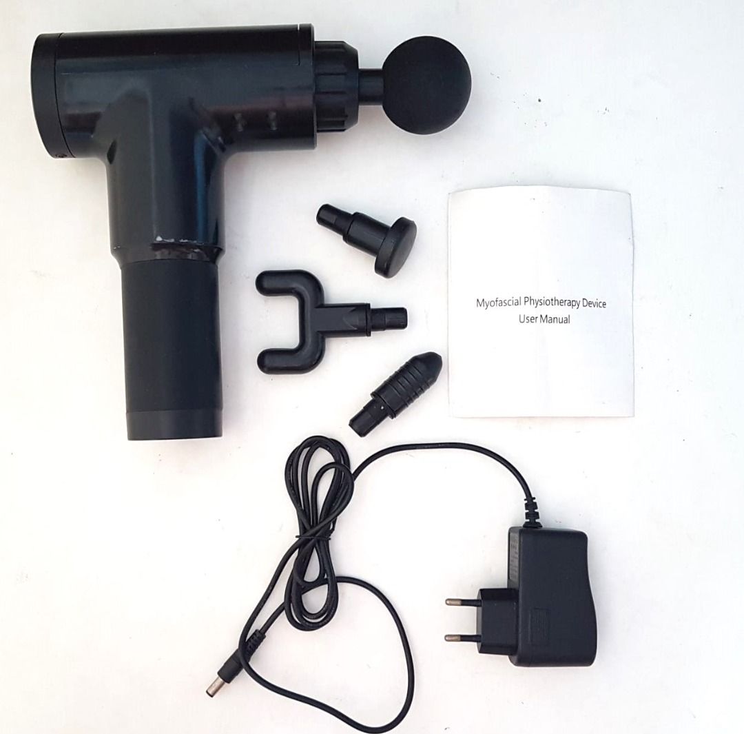 Myofascial Physiotherapy Device, with four adaptors, handheld Massage ...