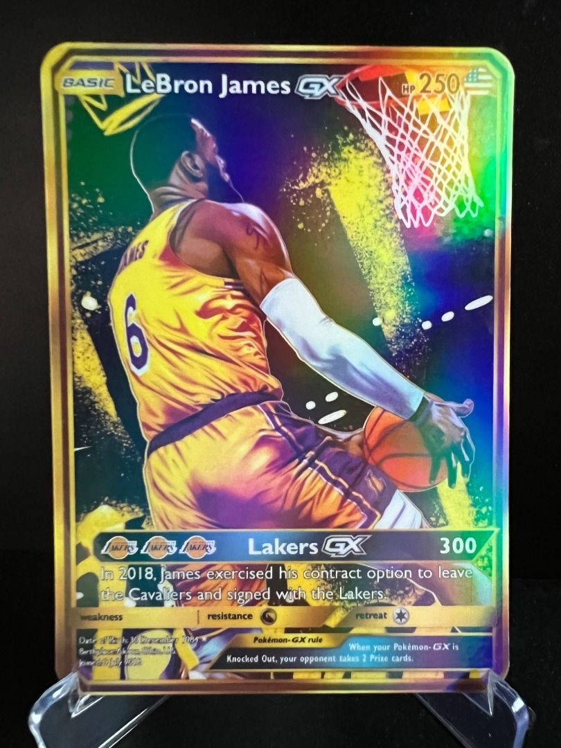 NBA X Pokemon GX Cards, Hobbies & Toys, Toys & Games on Carousell