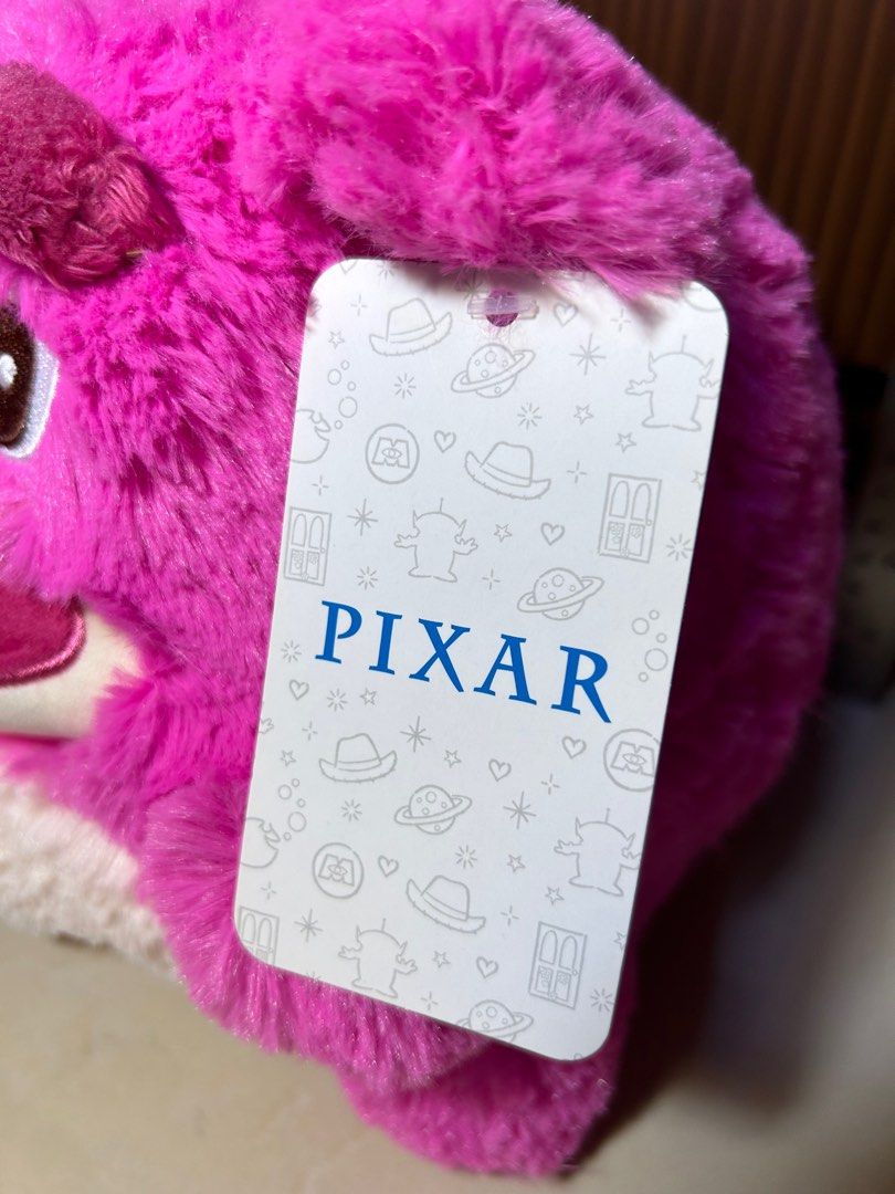 (NEW, 20cm) Suntoys Disney Pixar Fluffy Collection Lotso Bear 8" Soft ...