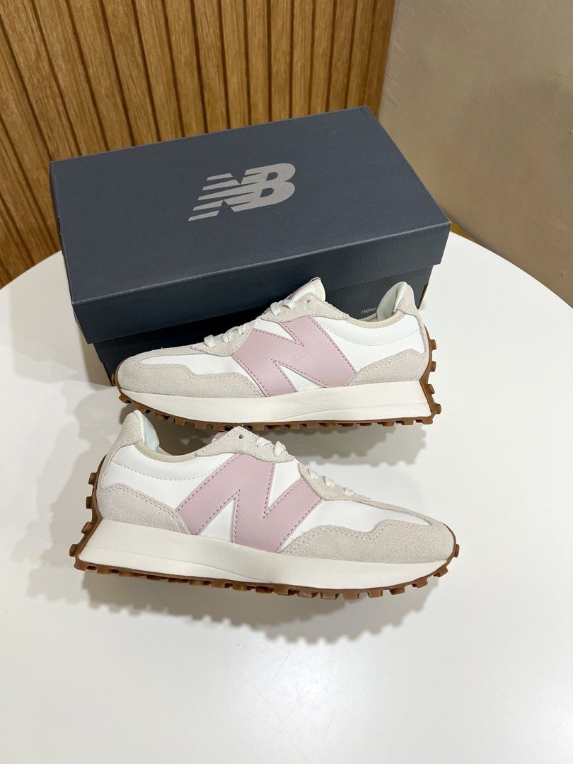New Balance 327 Sea Salt Stone Pink - WE ACCEPT CC PAYMENT, Women's ...