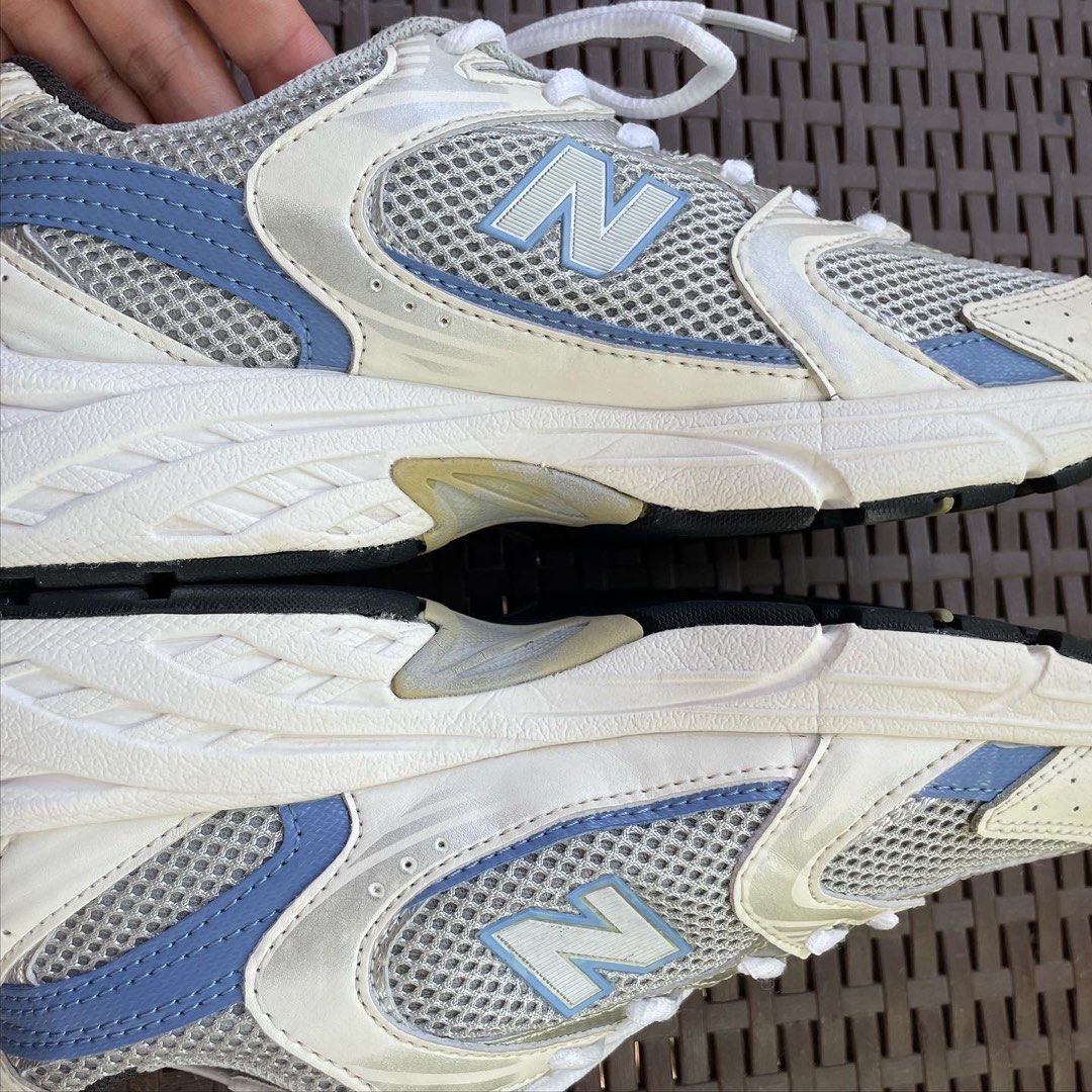New Balance 530 Steel Blue, Men's Fashion, Footwear, Sneakers on Carousell