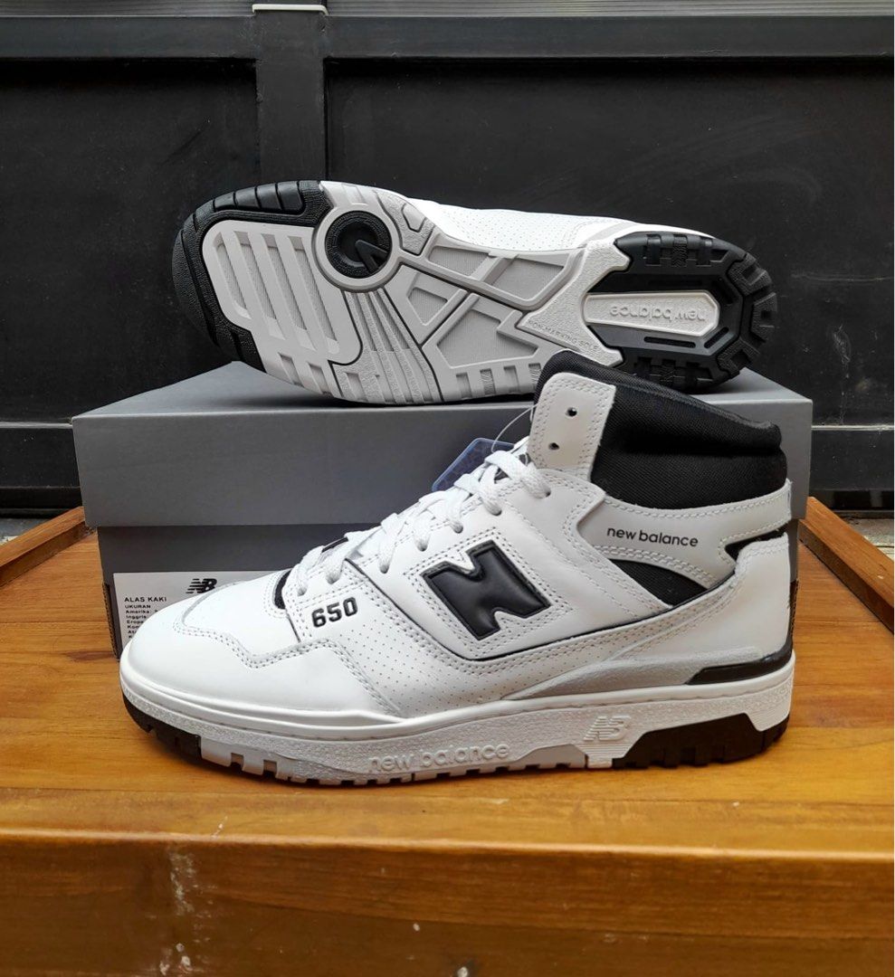 NEW BALANCE 650 high, Fesyen Pria, Sepatu , Sneakers di Carousell