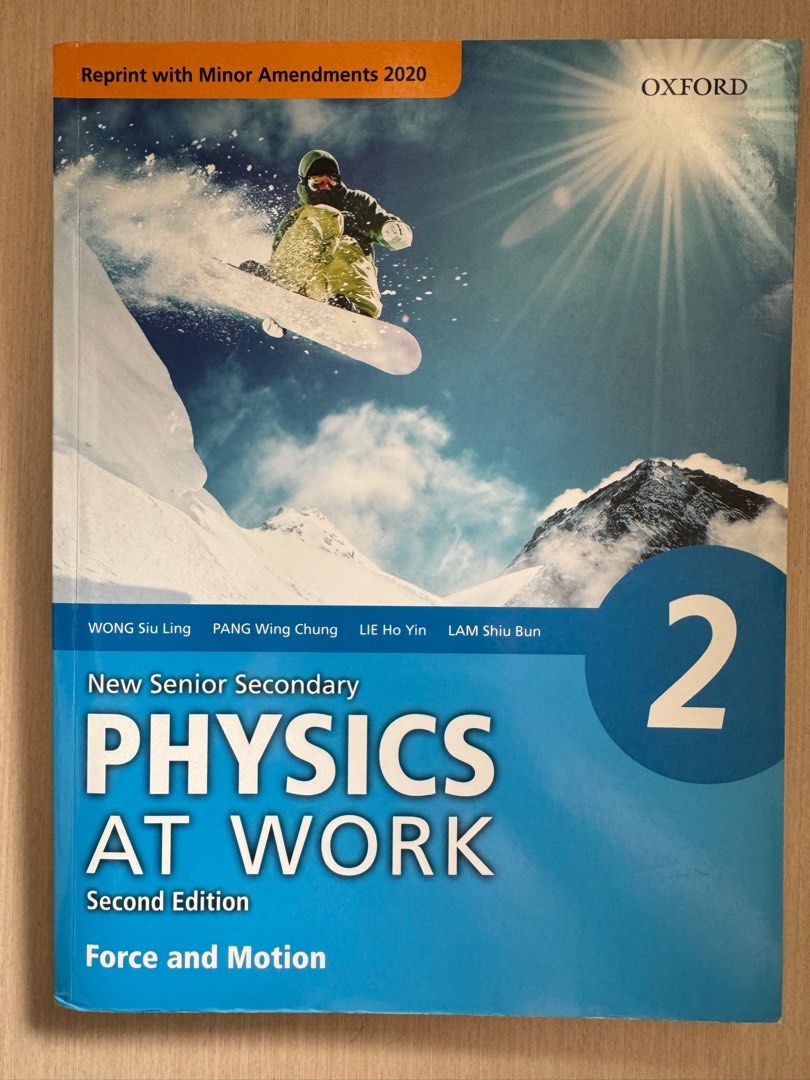 New Senior Secondary Physics At Work 2 3A 3B 4 5, 興趣及遊戲, 書本 & 文具, 教科書 ...