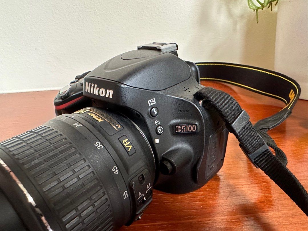 Nikon 5100 DSLR Camera with 18-55 mm lens, Photography, Cameras on ...