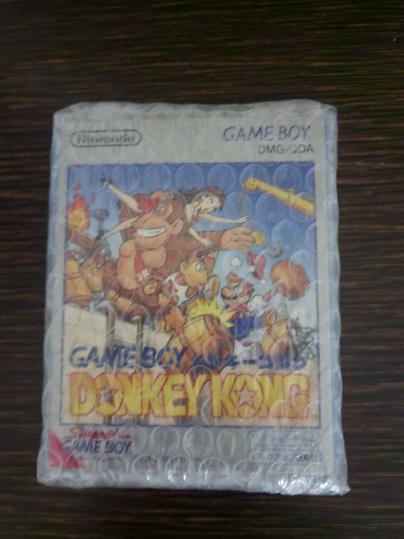 Original Nintendo Gameboy Game : Donkey Kong 1994 JP Complete Box with ...