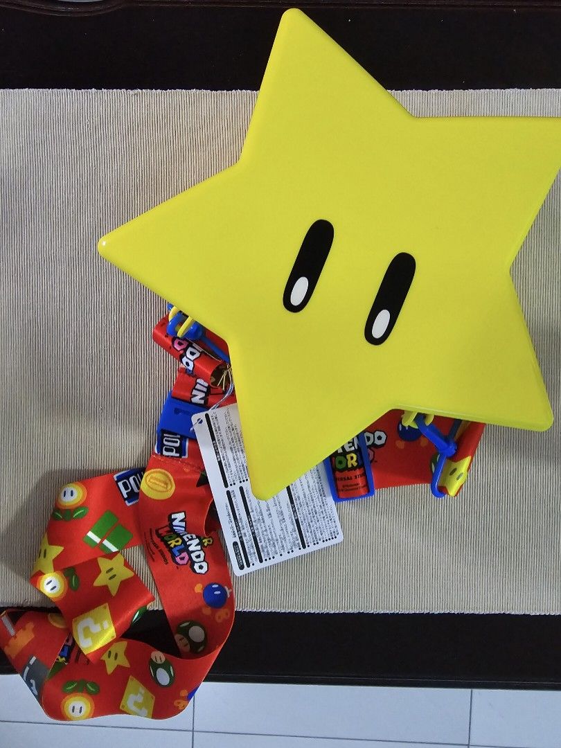 Nintendo Super Mario Star Popcorn Bucket, Babies & Kids, Baby Nursery ...