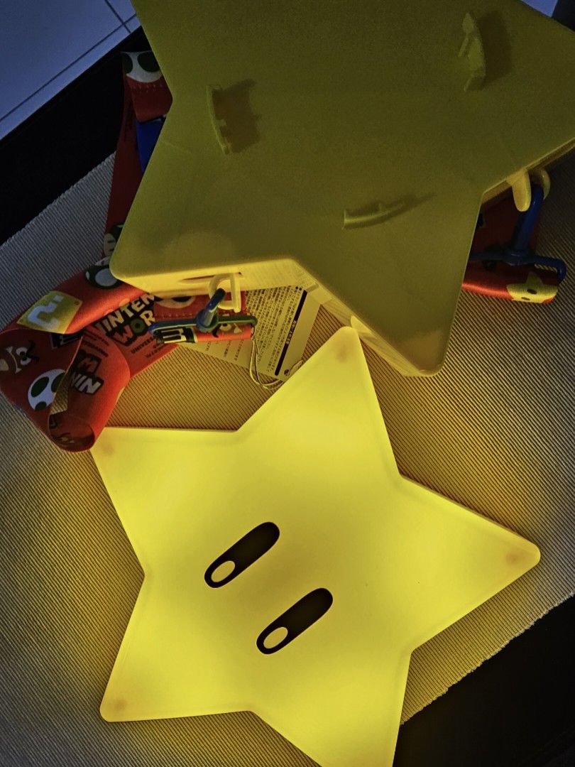 Nintendo Super Mario Star Popcorn Bucket, Babies & Kids, Baby Nursery ...