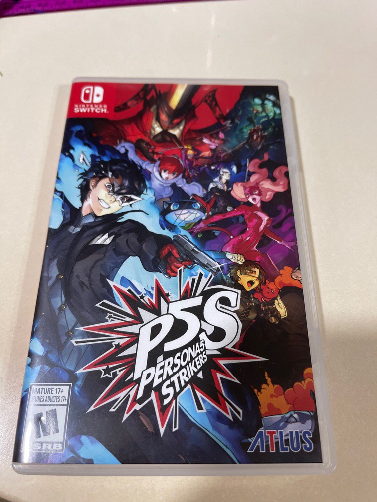 Nintendo switch P5S Persona 5 Strike, Video Gaming, Video Games, Nintendo on Carousell