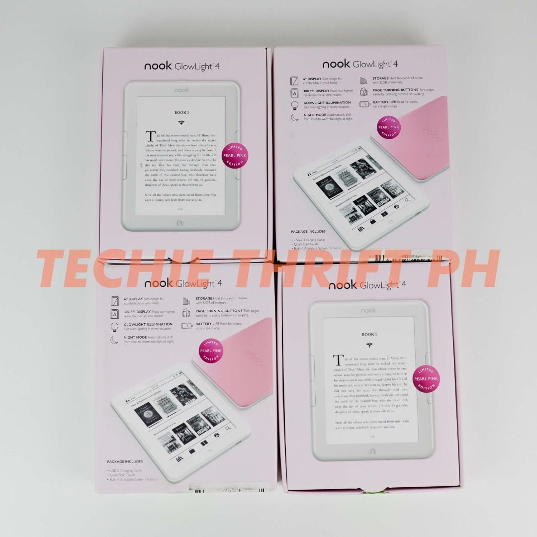 NOOK Glowlight 4 ereader (by: Barnes and Noble), Mobile Phones ...