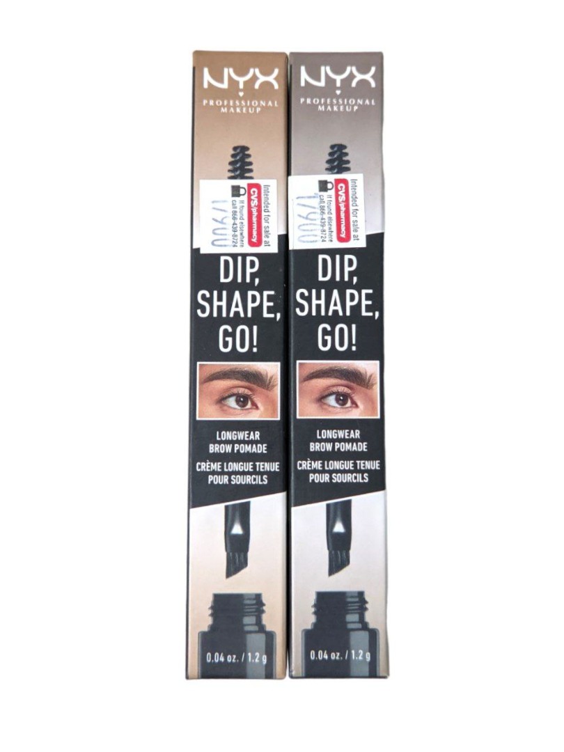 NYX Professional Makeup Dip, Shape, Go! Longwear Eyebrow Kit 1.2g ...