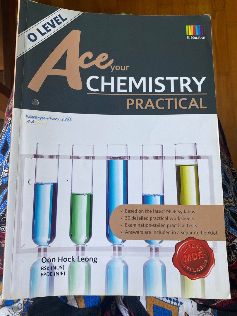 O Level Chemistry practical exercise book, Hobbies & Toys, Books ...