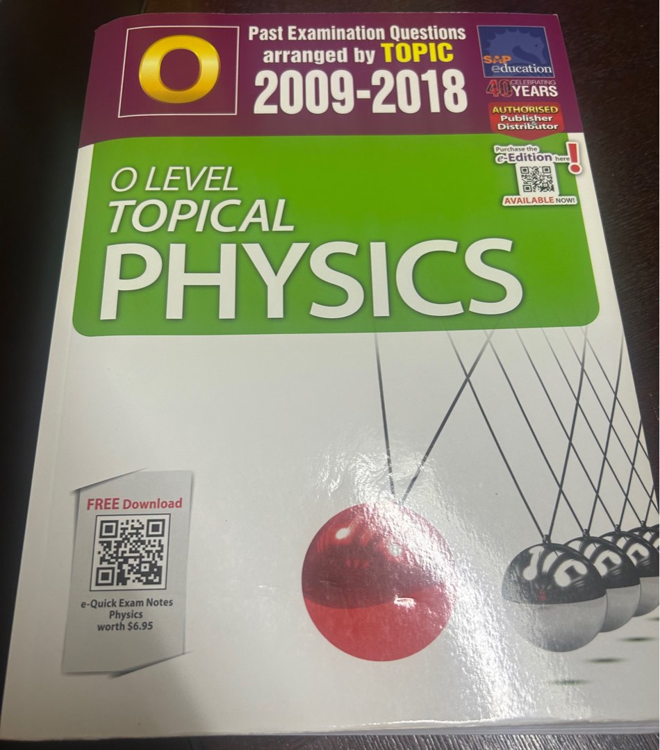 O Level Physics Ten-year Series with solution booklet, Hobbies & Toys ...