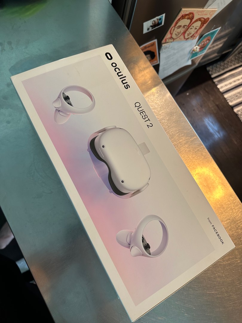 Oculus Quest 2, Virtual Reality Headset, 128GB + 2 controllers + USB C ...