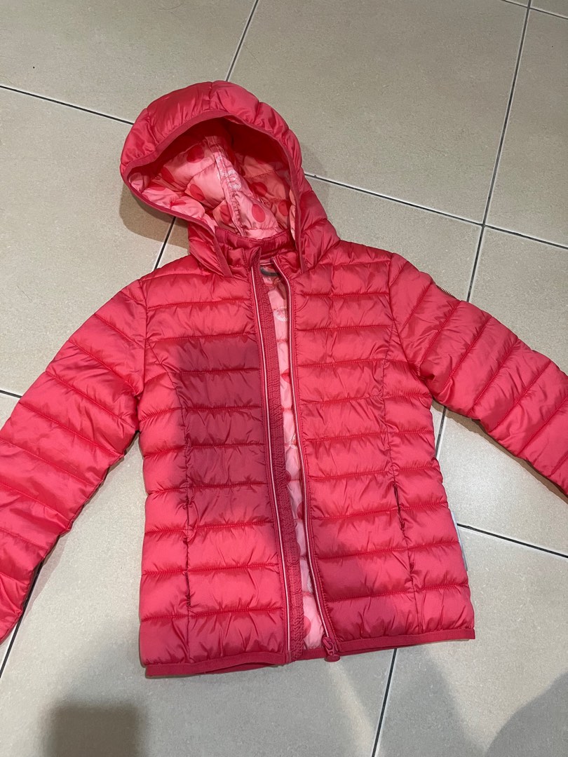 Okaidi winter jacket pink, Babies & Kids, Babies & Kids Fashion on ...