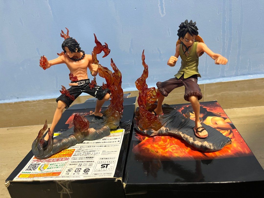 ONE PIECE: ace and luffy duo figure, Hobbies & Toys, Toys & Games on ...