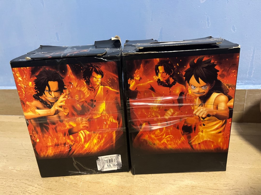 ONE PIECE: ace and luffy duo figure, Hobbies & Toys, Toys & Games on ...