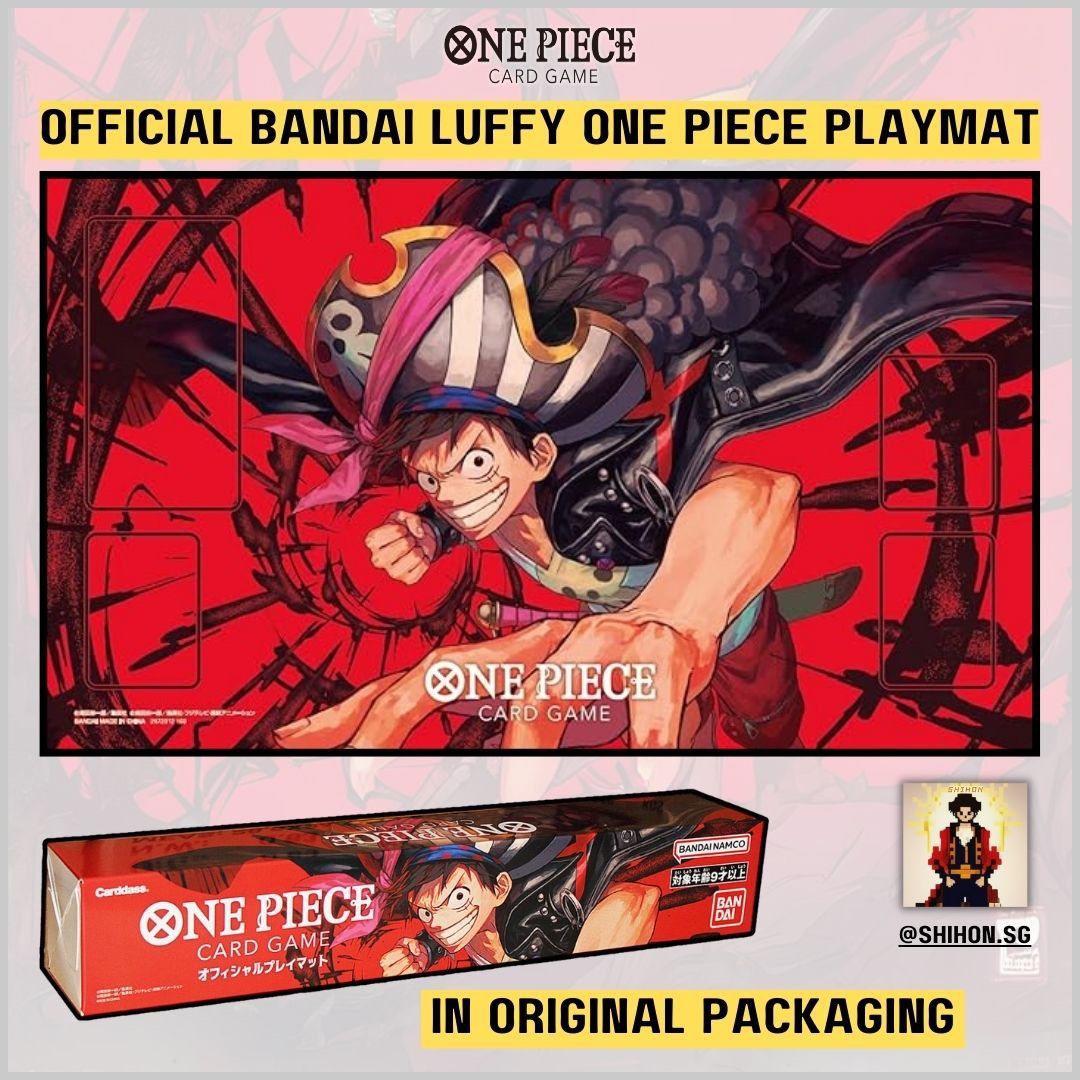 One Piece TCG Luffy Official Playmat, Hobbies & Toys, Toys & Games on ...