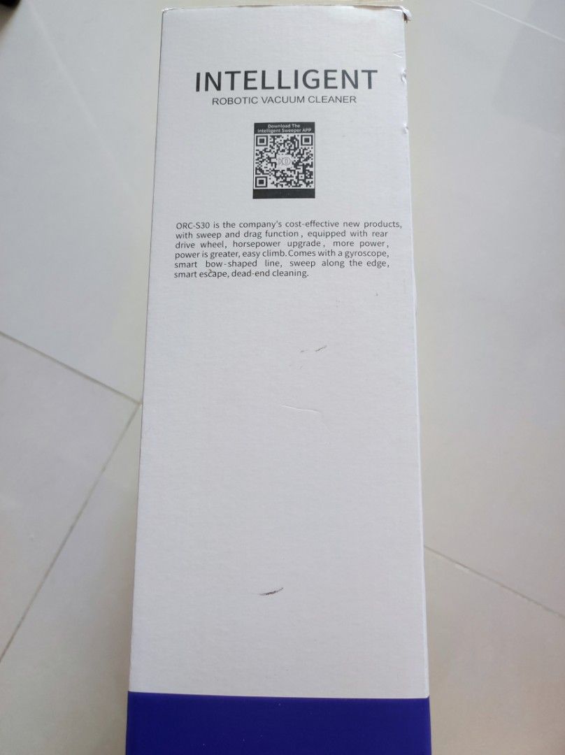 Orabel ORC-S30 Robotic Vacuum Cleaner, TV & Home Appliances, Vacuum ...