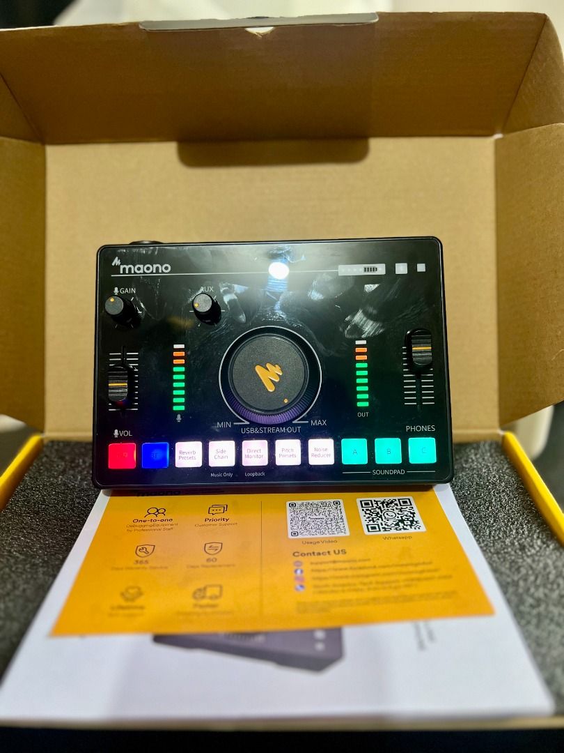 (ORIGINAL) MAONO maonocaster C2 NEO Podcasting Console (BOUGHT 2023 ...