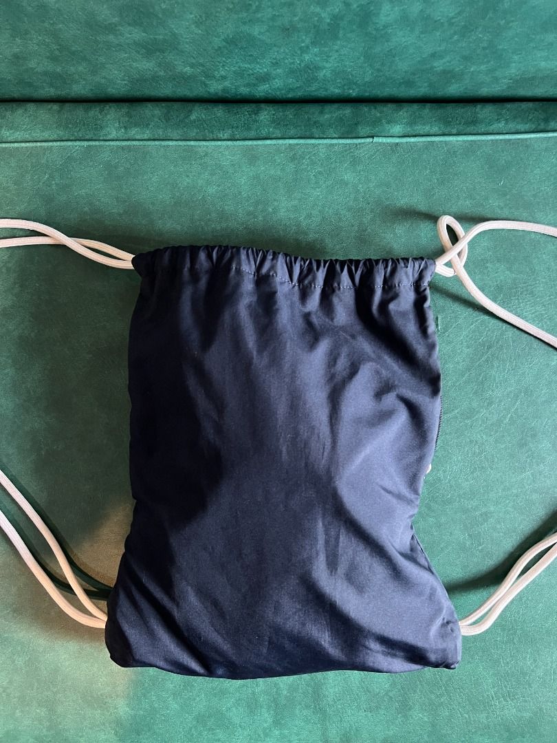 Original Nike Drawstring Bag (Navy Blue), Men's Fashion, Bags ...