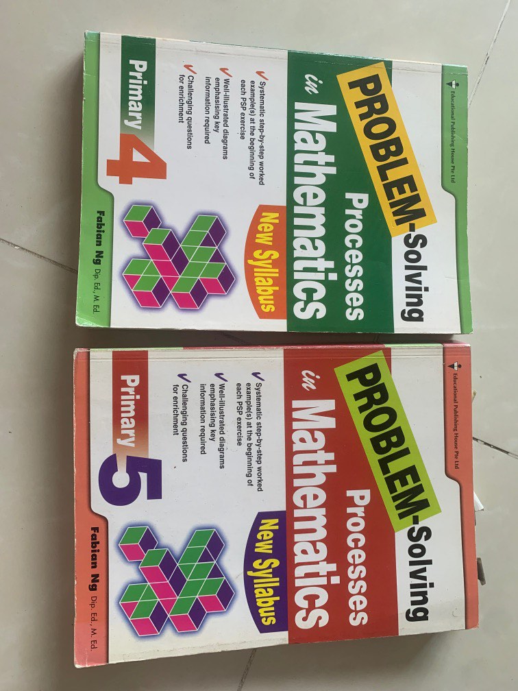 P4 and P5 -Problem solving processes math by Fabian ng, Hobbies & Toys, Books & Magazines ...