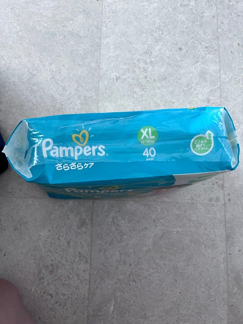 Pampers Tape size XL, Babies & Kids, Bathing & Changing, Diapers & Baby ...