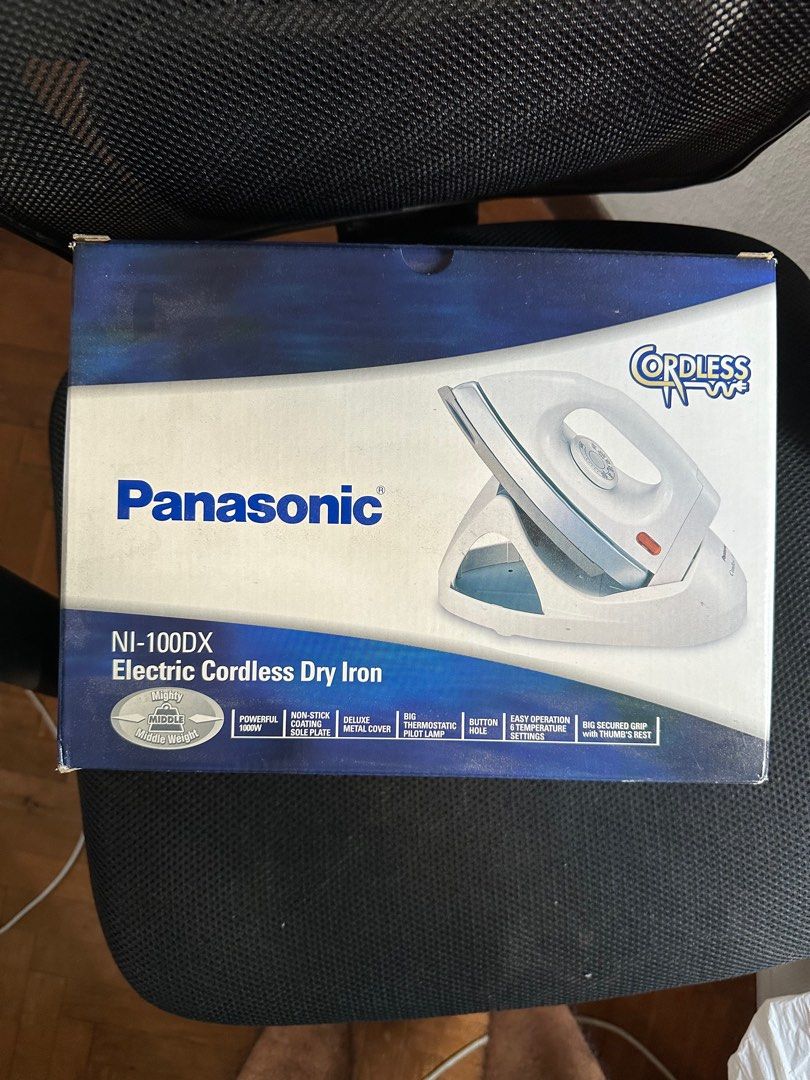 Panasonic Cordless Iron, TV & Home Appliances, Irons & Steamers on ...