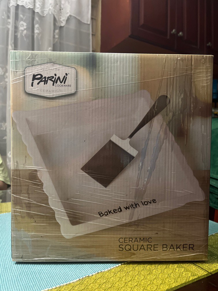 Parini Cookware Ceramic Square Baking Dish, Furniture & Home Living ...