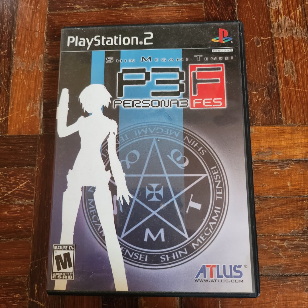 Persona 3 FES (PS2 Game) *rare item, Video Gaming, Video Games ...