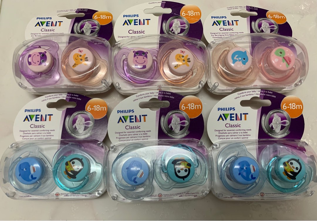 Philips Avent Classic Pacifier, Babies & Kids, Nursing & Feeding ...