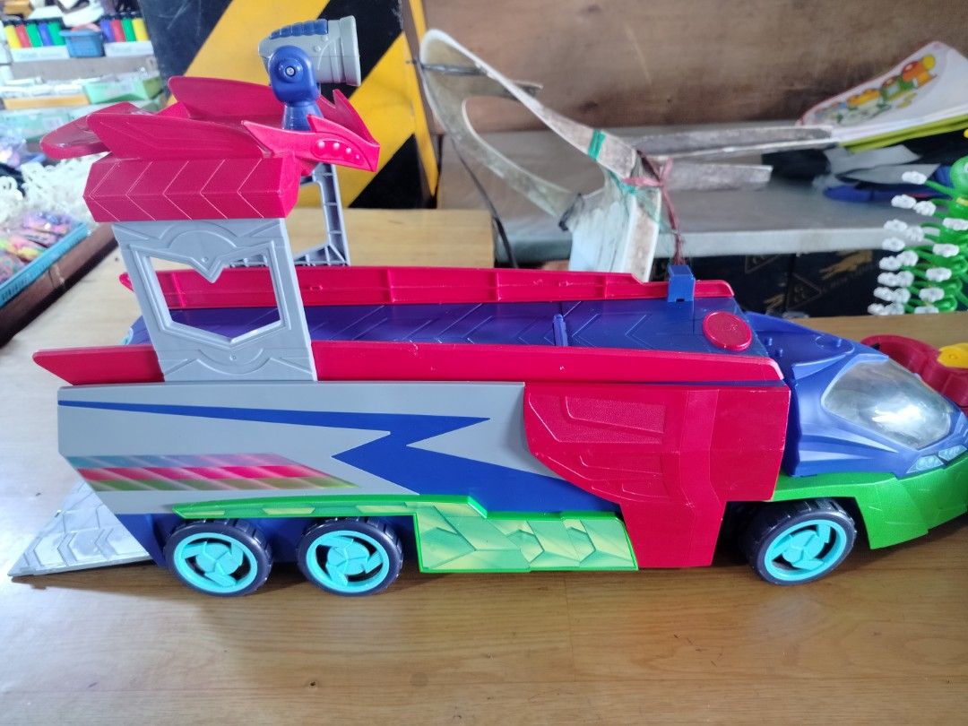 PJ Mask Seeker Truck Bus, Hobbies & Toys, Toys & Games on Carousell