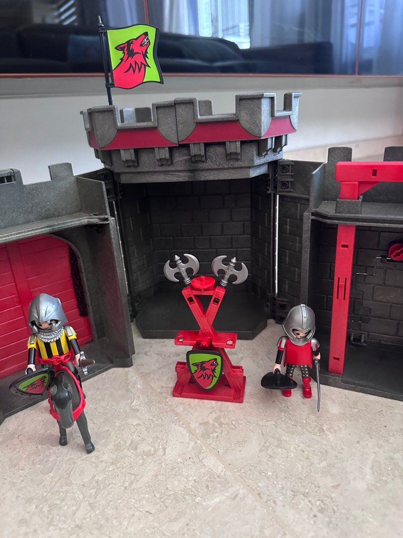 Playmobil Knights Take-along Castle, Hobbies & Toys, Toys & Games on ...
