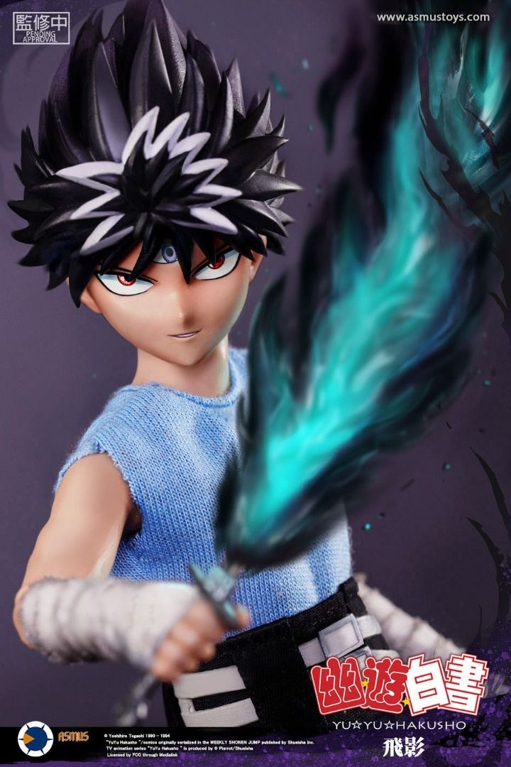 [PO] Asmus Toys YUYU001 Yu Yu Hakusho Hiei 1/6 Figure, Hobbies & Toys ...