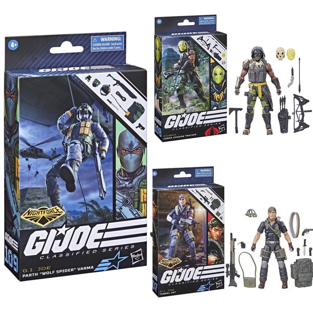 [PO] Hasbro G.I. GI Joe Classified Series Cobra Shadow Tracker, Parth ...