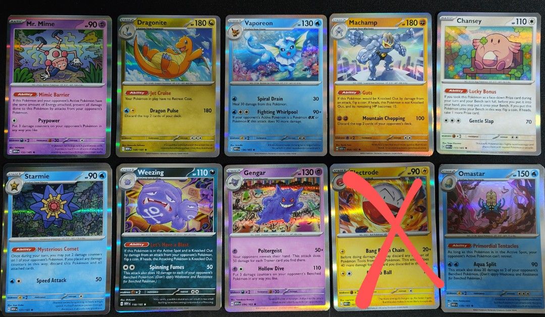 Pokemon 151 Holo Cards, Hobbies & Toys, Toys & Games on Carousell