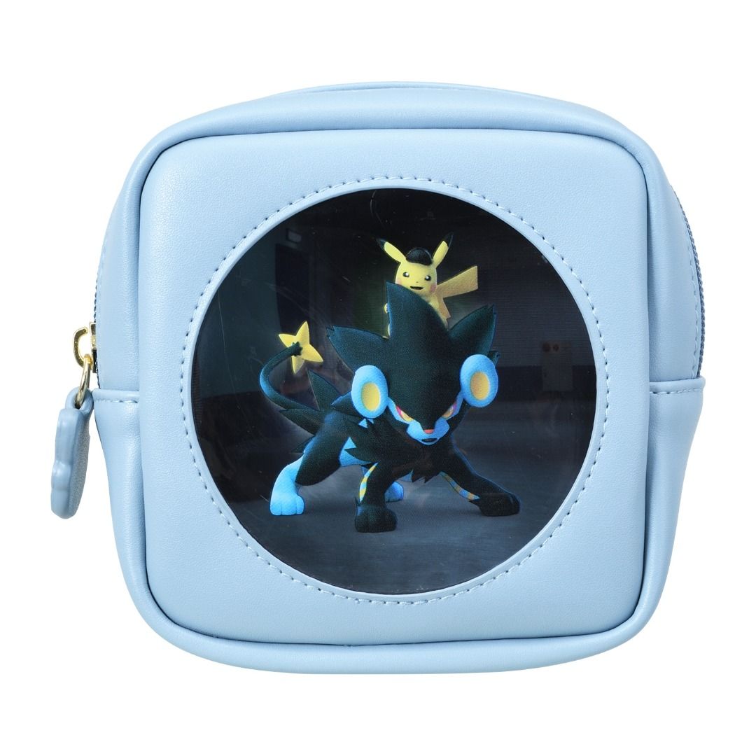 Pokemon Center Return of Detective Pikachu Window Pouch Luxray Pikachu ...