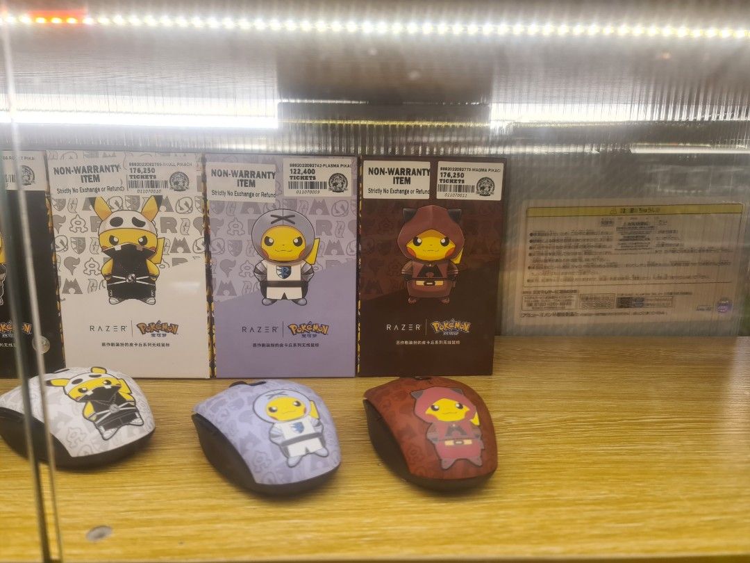 RAZER Pokemon Pikachu Gaming Mouse, Computers & Tech, Parts ...
