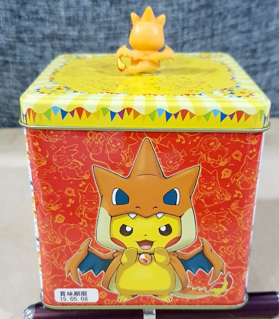 Pokemon Pikachu metal box 10cm, Hobbies & Toys, Toys & Games on Carousell