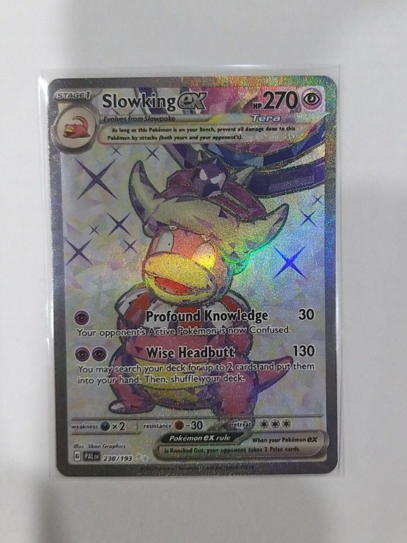 Pokemon Slowking ex, Hobbies & Toys, Toys & Games on Carousell