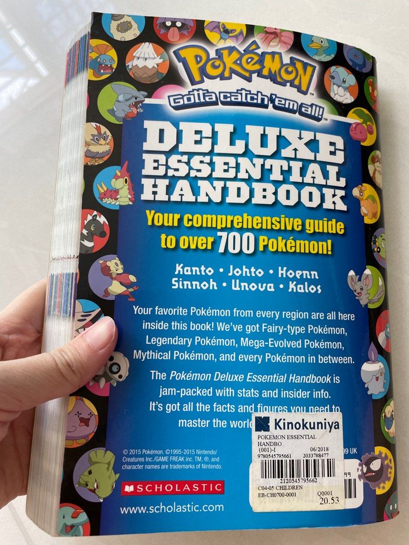 Pokémon Deluxe Essential Handbook, Hobbies & Toys, Books & Magazines ...
