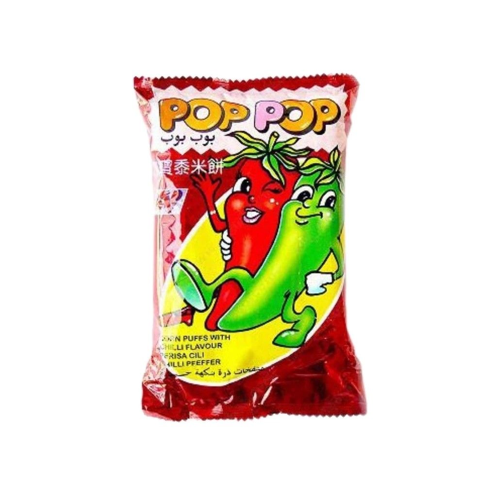 POP POP Snacks traditional corn snack husk chilli corn biscuit tidbits ...